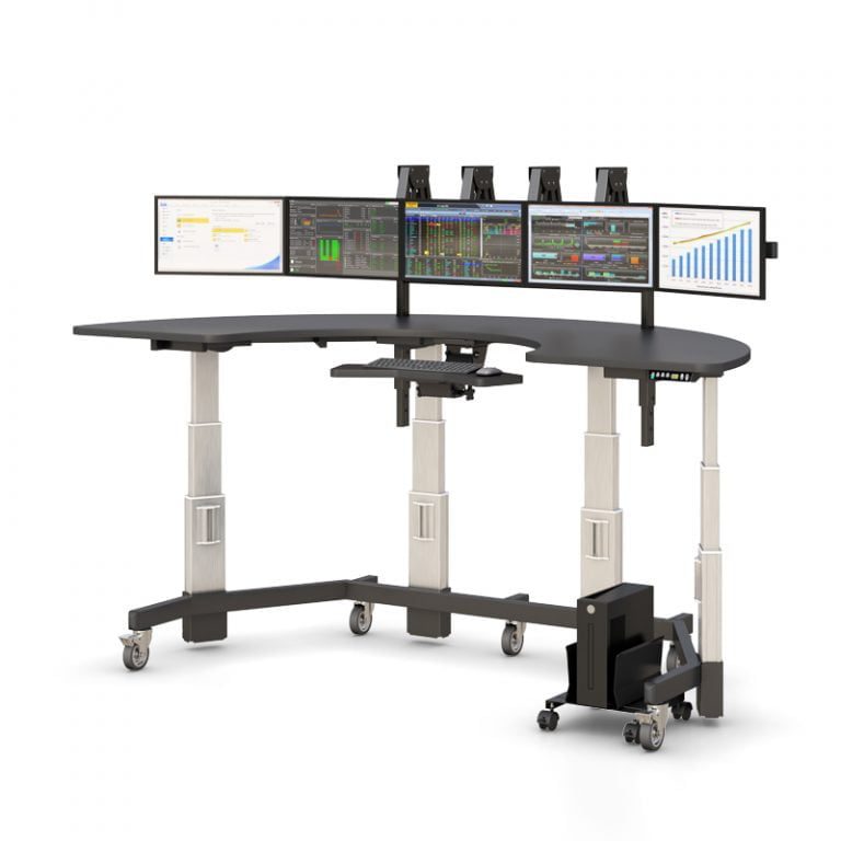 AFC Ergonomic Furniture: Height-Adjustable Ergonomic Stand Up Desk ...