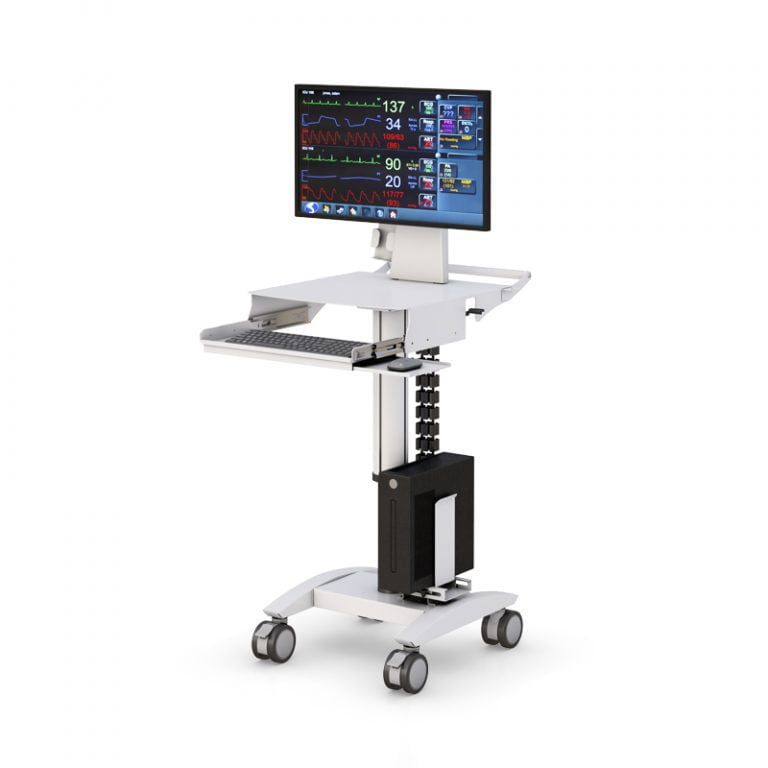 Healthcare Computer Carts Server Cart