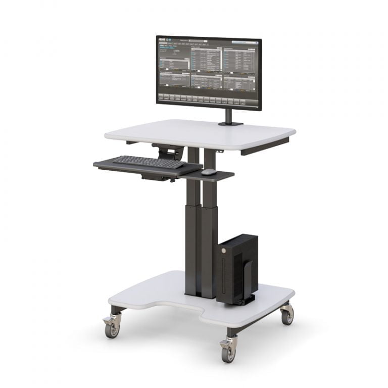 AFC Medical Furniture: Mobile Medical Computer Stand - AFC Industries