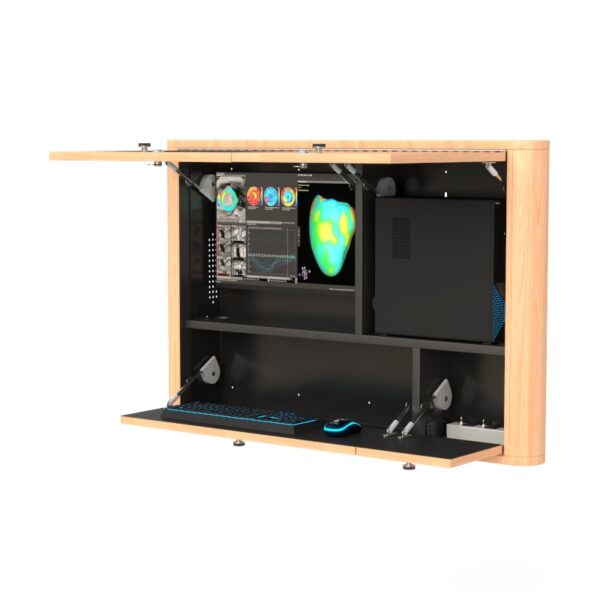 Wall-Mounted Computer Stations for Modern Work Environments