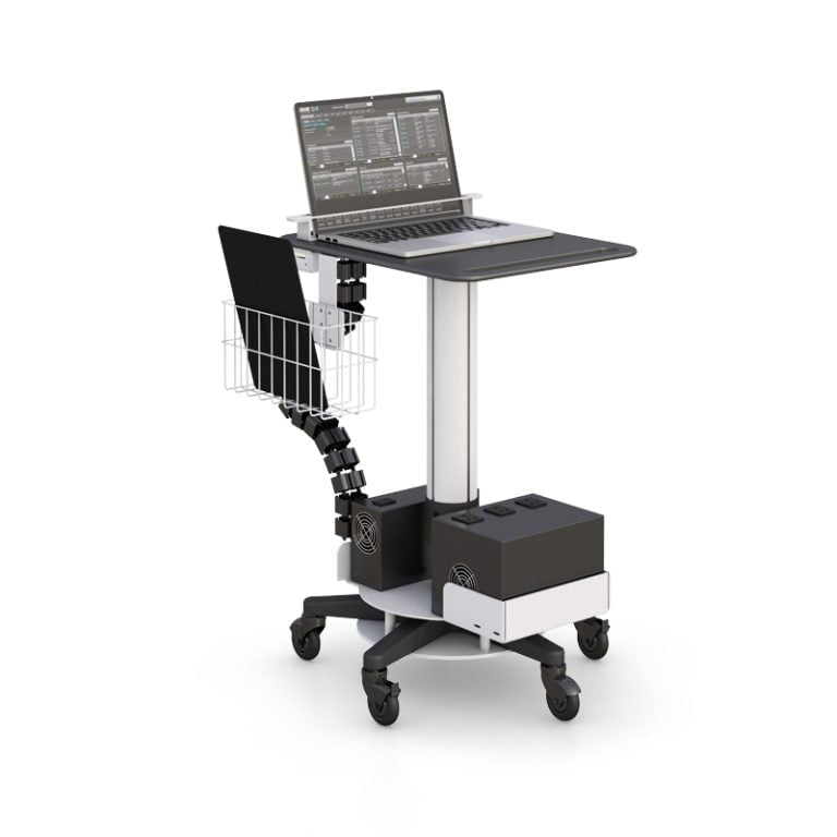 Adjustable Computer Storage Cart