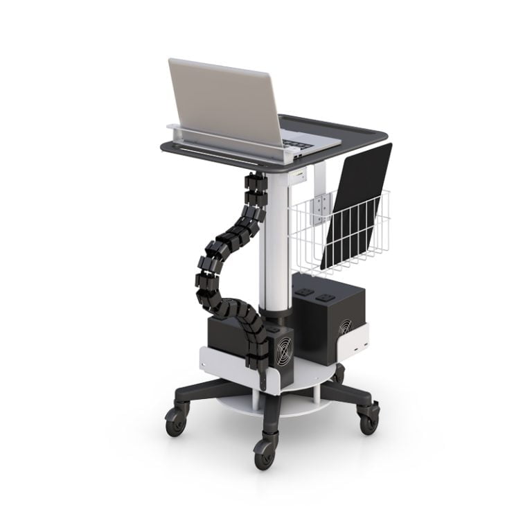 Adjustable Computer Storage Cart