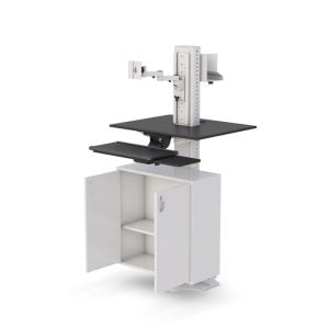 Computer Floor Stand with Storage