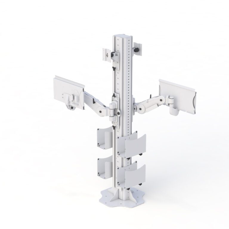 Floor Mounted Computer Stand