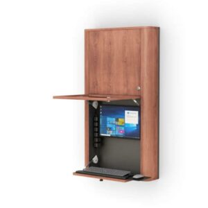 Wall-mounted Computer Workstation