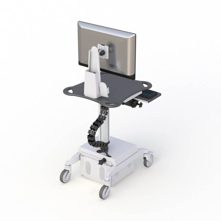 AFC Medical Furniture: PC910 Medical Computer Cart - AFC Industries