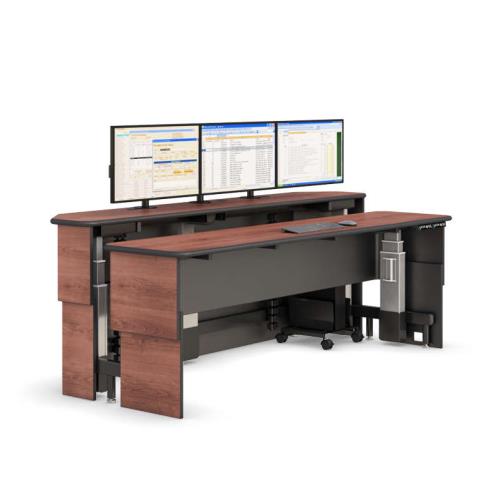 Ergonomic Electric Lift Height Adjustable Computer Desk - AFC Industries