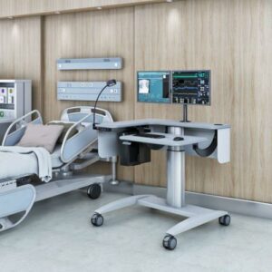 Rolling Medical Computer Cart - AFC Industries