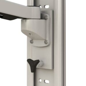 Wall Mount Track Printer Shelf