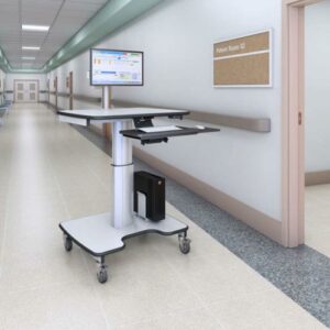 Medical Computer Stand on Wheels - AFC Industries