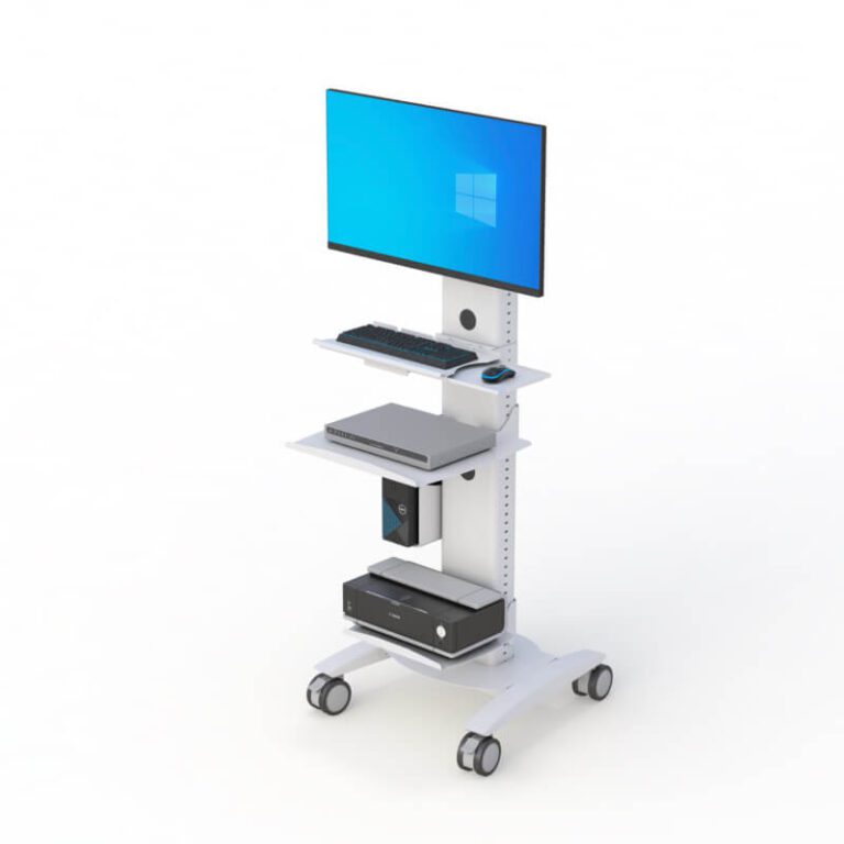 Dual Computer Monitor for Healthcare