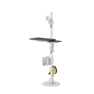 Floor Mounted Medical Computer Stand - AFC Industries