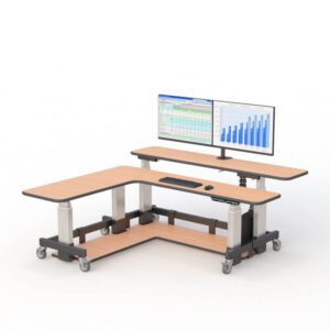 AFC Dual-Tier Ergonomic Standing Desk - AFC Industries
