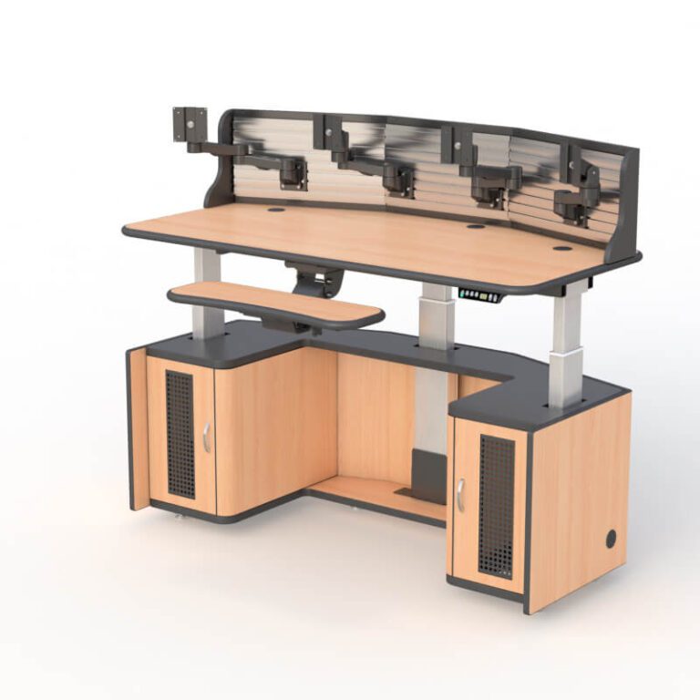 Multi-monitor Security Workstation