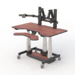 Ergonomic Adjustable Cardiology & Oncology Workstation