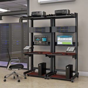 Floor Mounted Computer Stand for Stability - AFC Industries