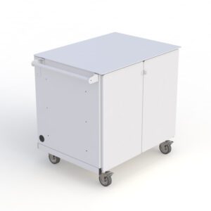 Clean Room Computer Cart Transport Solution