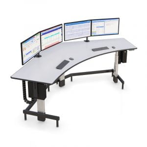 Telehealth ICU Wide-Angle Workstation - AFC Industries