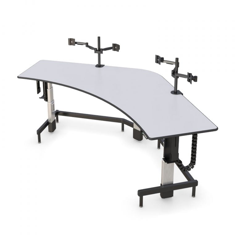 Telehealth ICU Wide-Angle Workstation - AFC Industries
