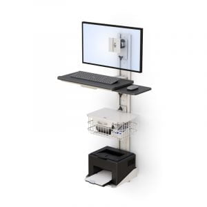 Computer Workstation Wall Mounted Track System - AFC Industries