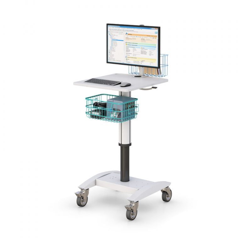 Mobile Workstation Utility Cart