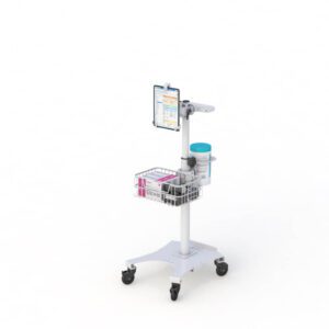 Mobile Medical Tablet Carts Computer Mobility Lightweight Cart