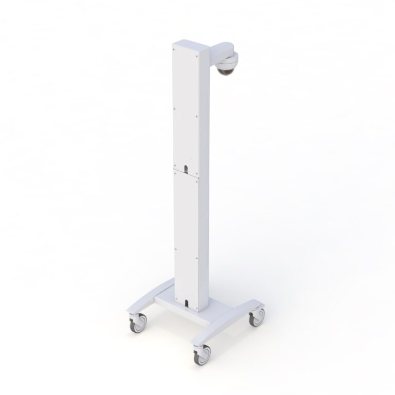 Computer Carts On Wheels Lightweight Telemedicine Cart