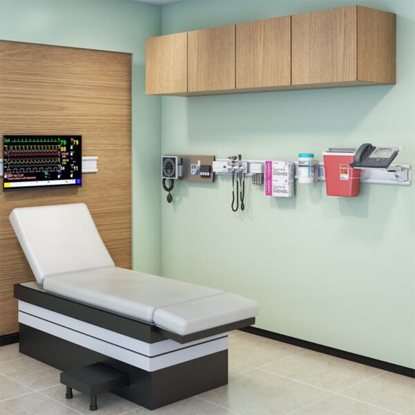 Optimizing Examination Rooms: Wall-Mounted Horizontal Track