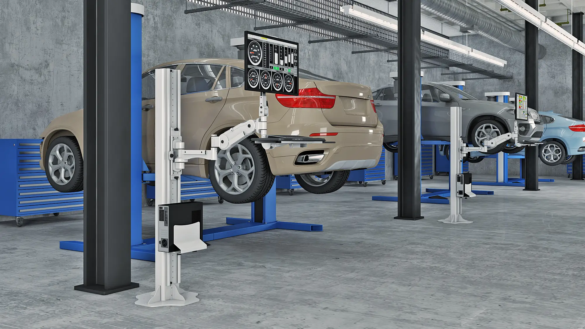 Optimizing Production: Sturdy Floor Posts in Industrial Production