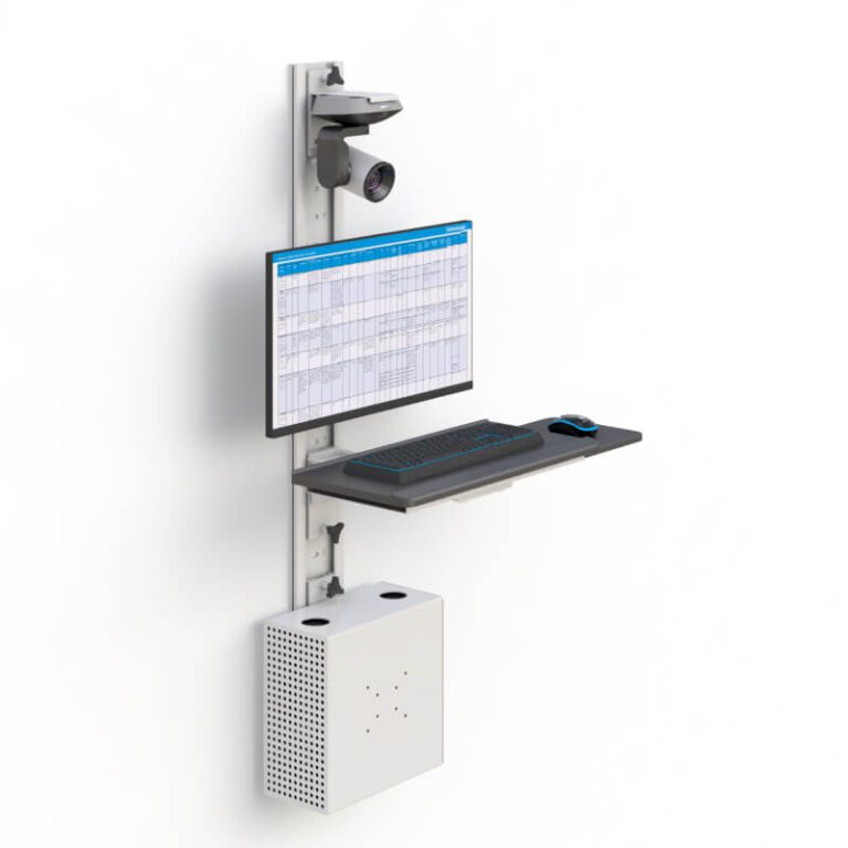 Wall-Mounted Telehealth Workstation | AFC Industries