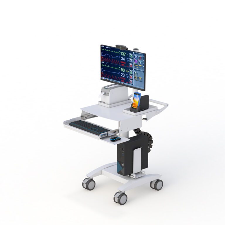 POC Cart with Zebra Accessory Mounts | AFC