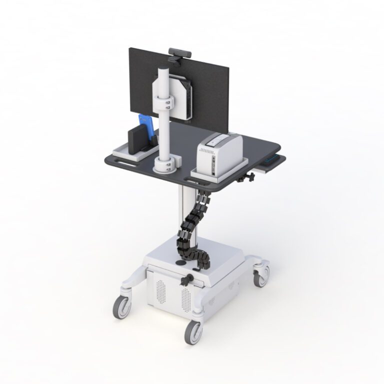 POC Computer Cart with Zebra Mounts | AFC