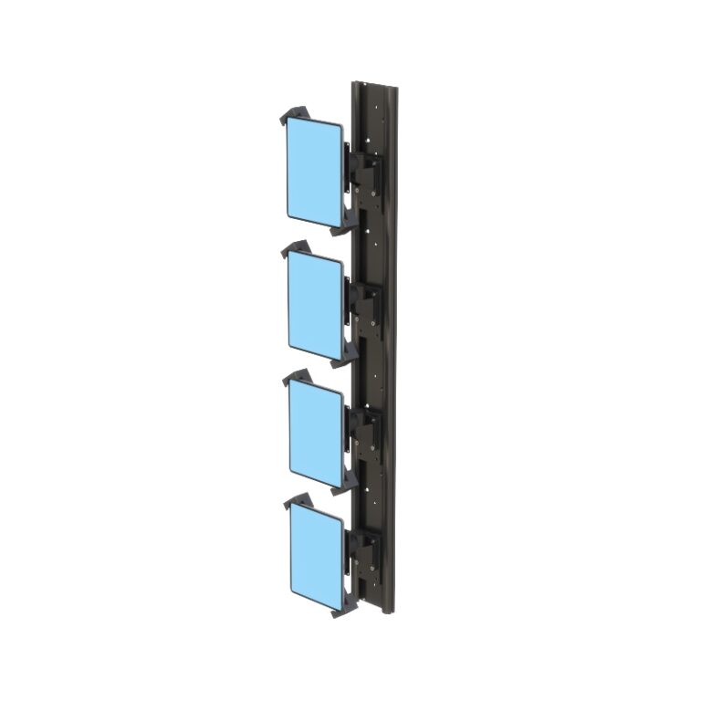 AFC Wall-Track Multi-Tablet Mounting System - AFC Industries