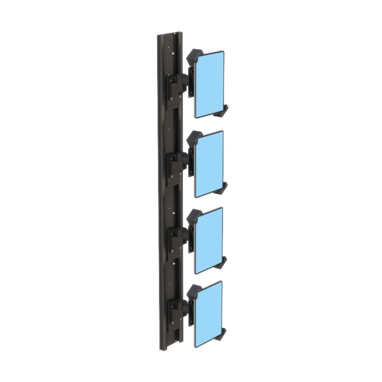 AFC Wall-Track Multi-Tablet Mounting System - AFC Industries