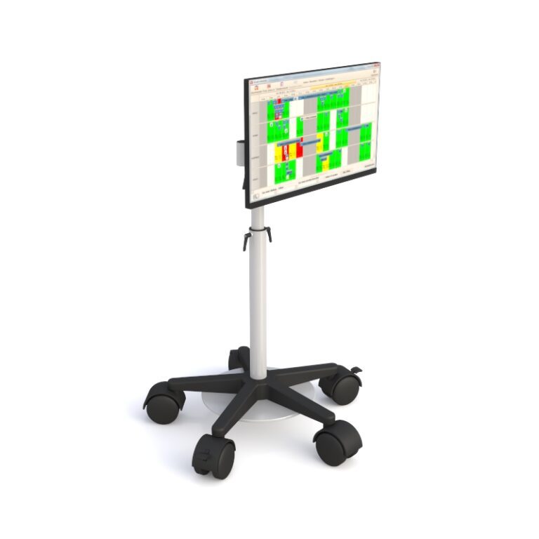 AFC Rolling Display Stand with VESA Mount - AFC Industries