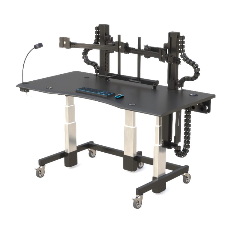 Radiology Reading Room Desk – Anchor Black Edition - AFC Industries