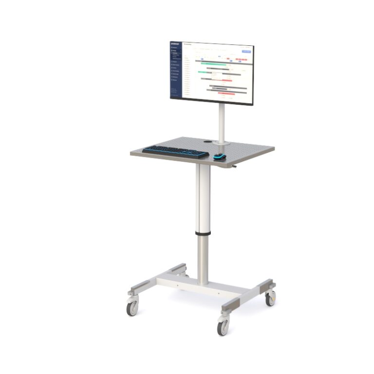 AFC Cleanroom Cart Workstation: Mobile ESD-Safe Design