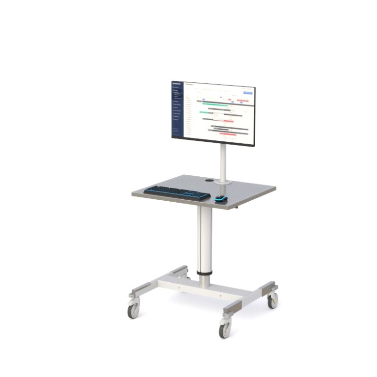 AFC Cleanroom Cart Workstation: Mobile ESD-Safe Design