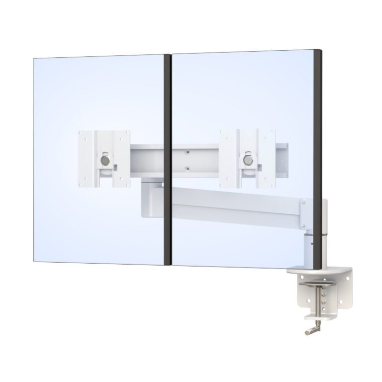 Dual Articulating Monitor Arm for Ergonomic Workstations